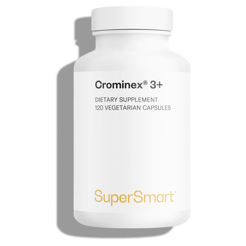 Crominex® 3+ | Suplemento alimentar de cromo trivalente