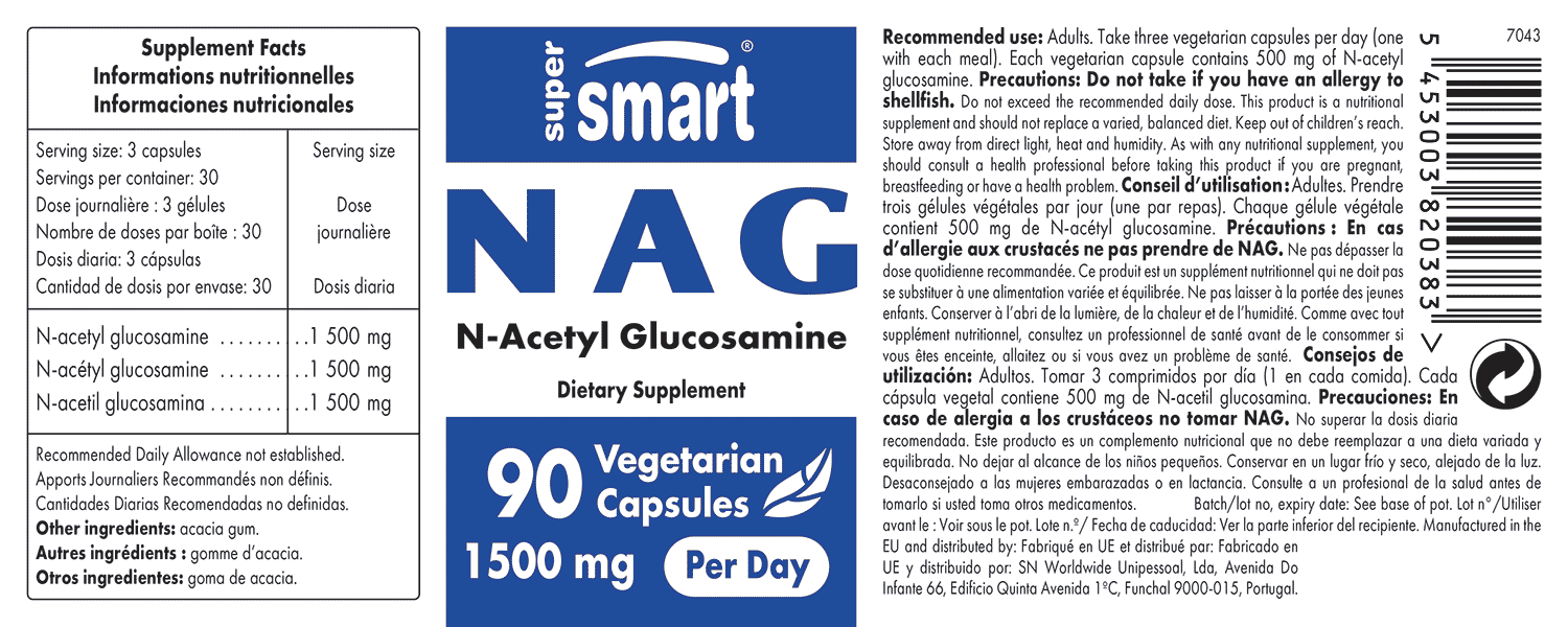 NAG : Complément de N-Acétyl-Glucosamine d'Origine Naturelle