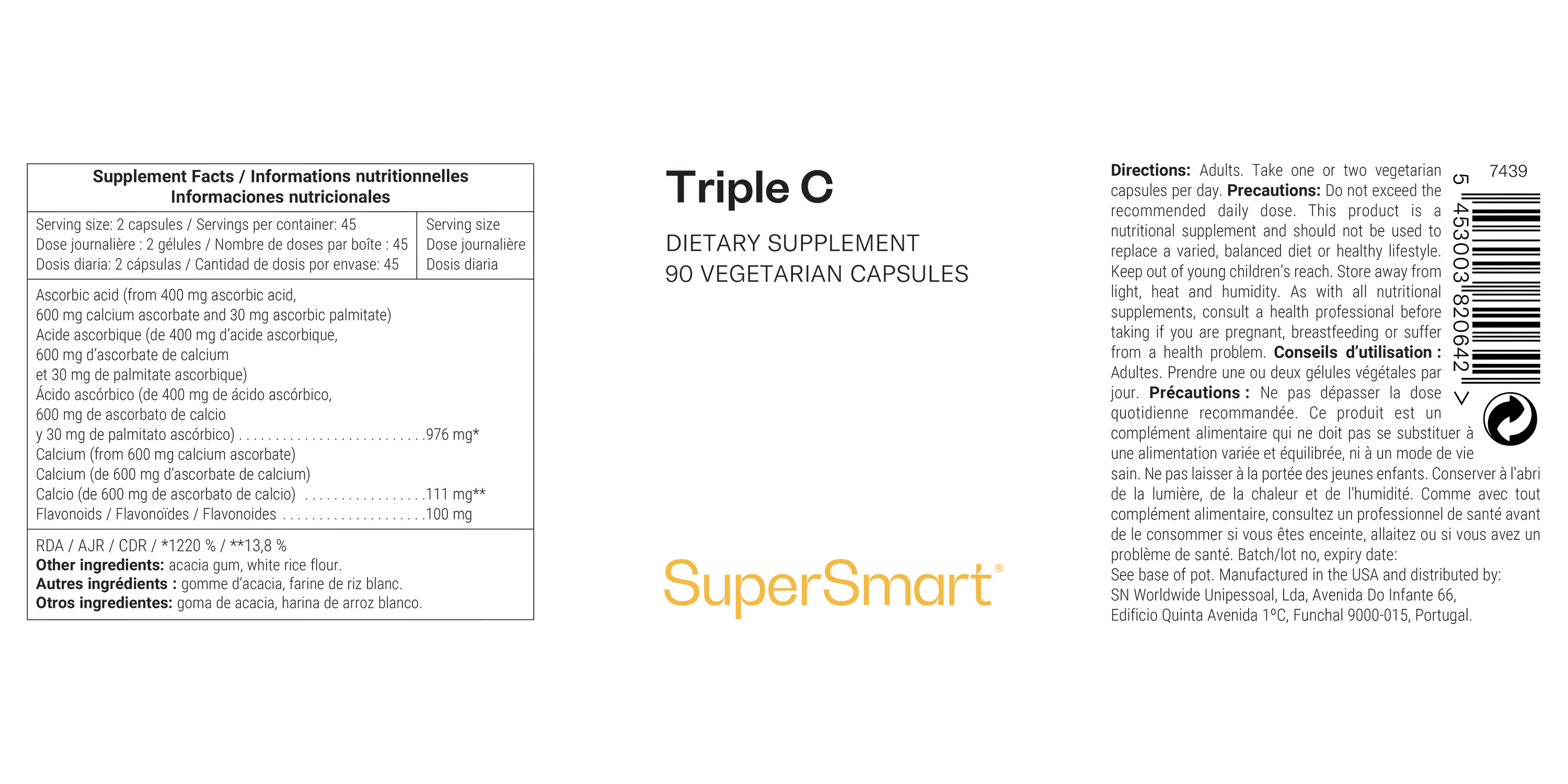 Triple C: Complemento Alimenticio de Vitamina C – Opinión y Beneficios