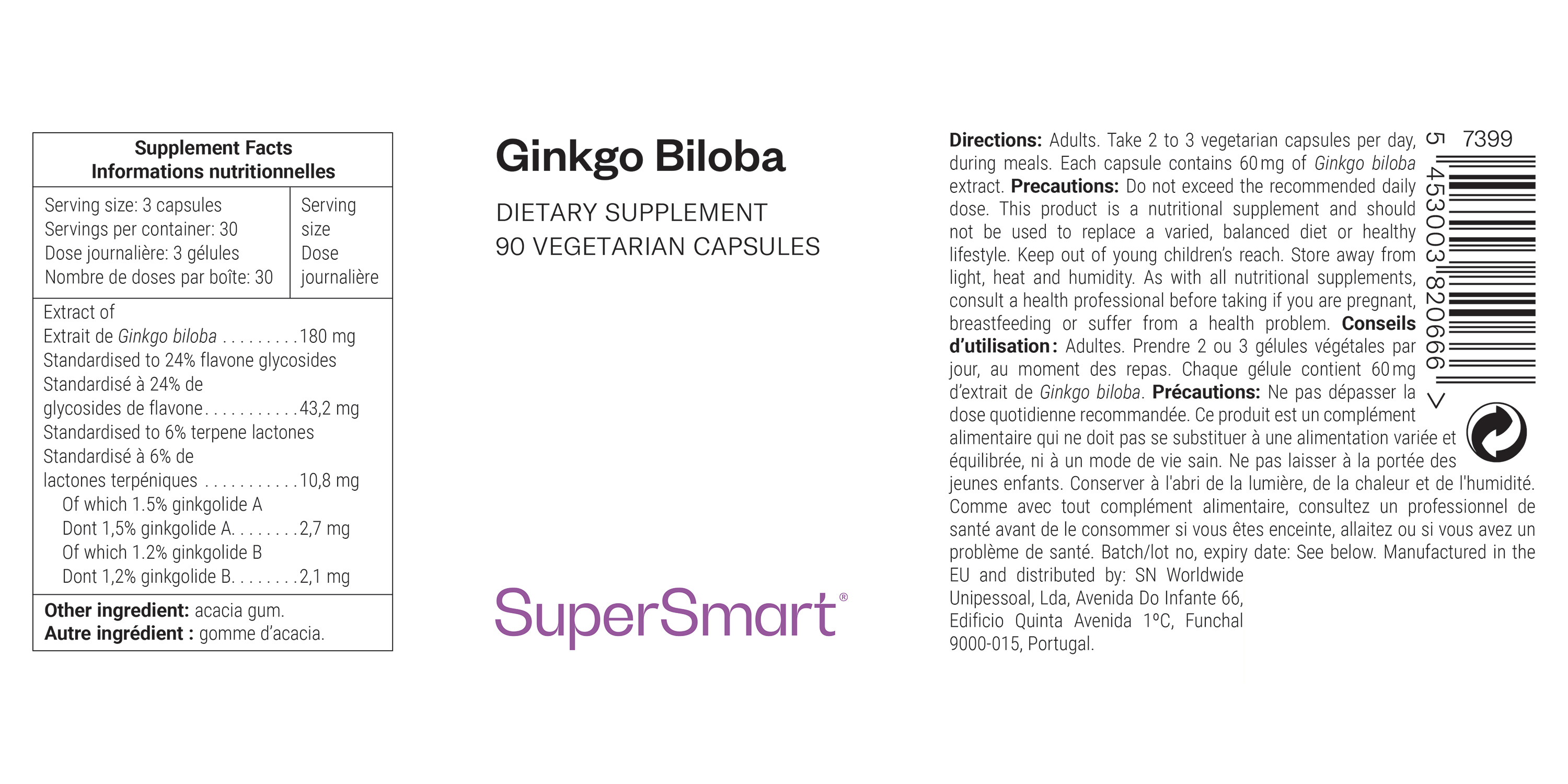 Extrait de Ginkgo Biloba : Complément 100 % Naturel - Bienfaits & Avis