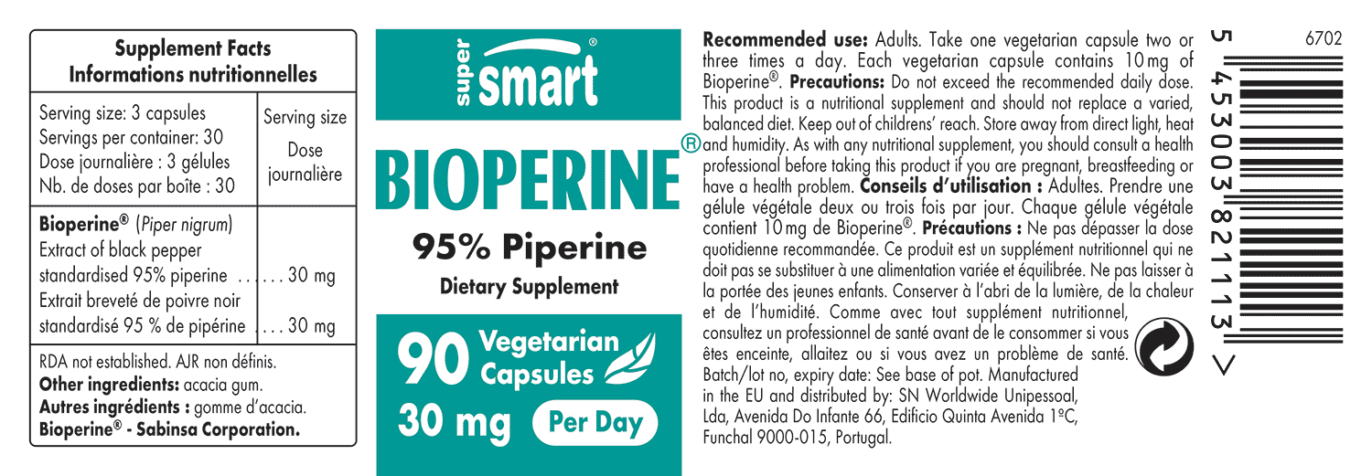 Bioperine® | Digestivo – Tránsito intestinal - Digestión