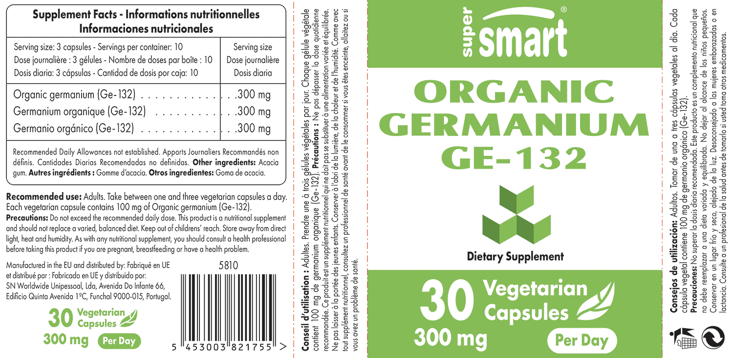 Organic Germanium GE-132 - Germanium Supplement for the Immune System