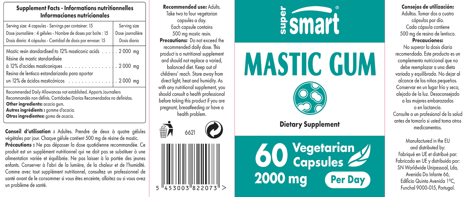 Mastic Gum | Digestivo – Tránsito intestinal - Digestión