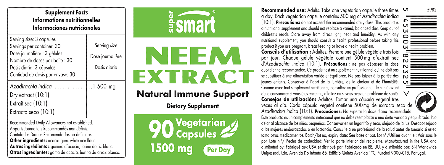 Neem Extract | Extracto de Margosa de la India, Neem o Nim para las ...