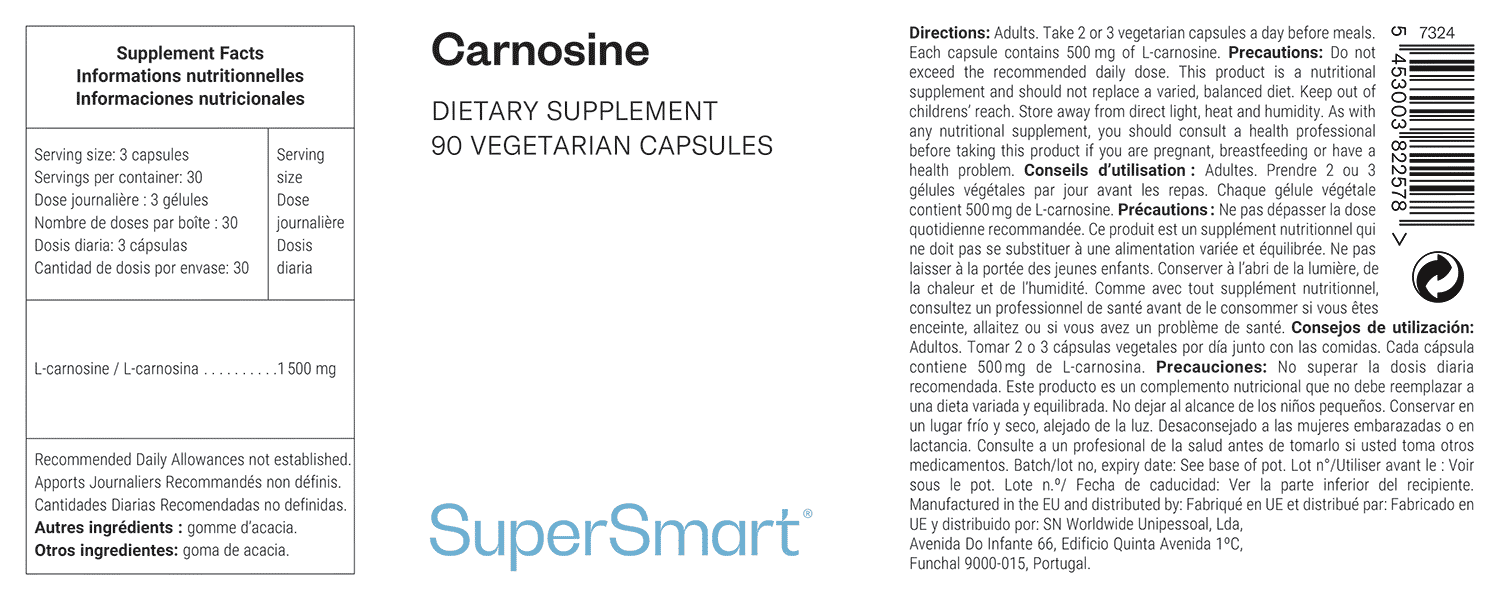 Carnosine | Complemento Natural de Carnosina de Alta Calidad