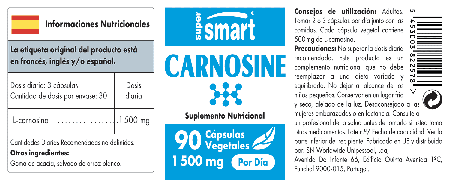 Carnosine | Complemento Natural de Carnosina de Alta Calidad