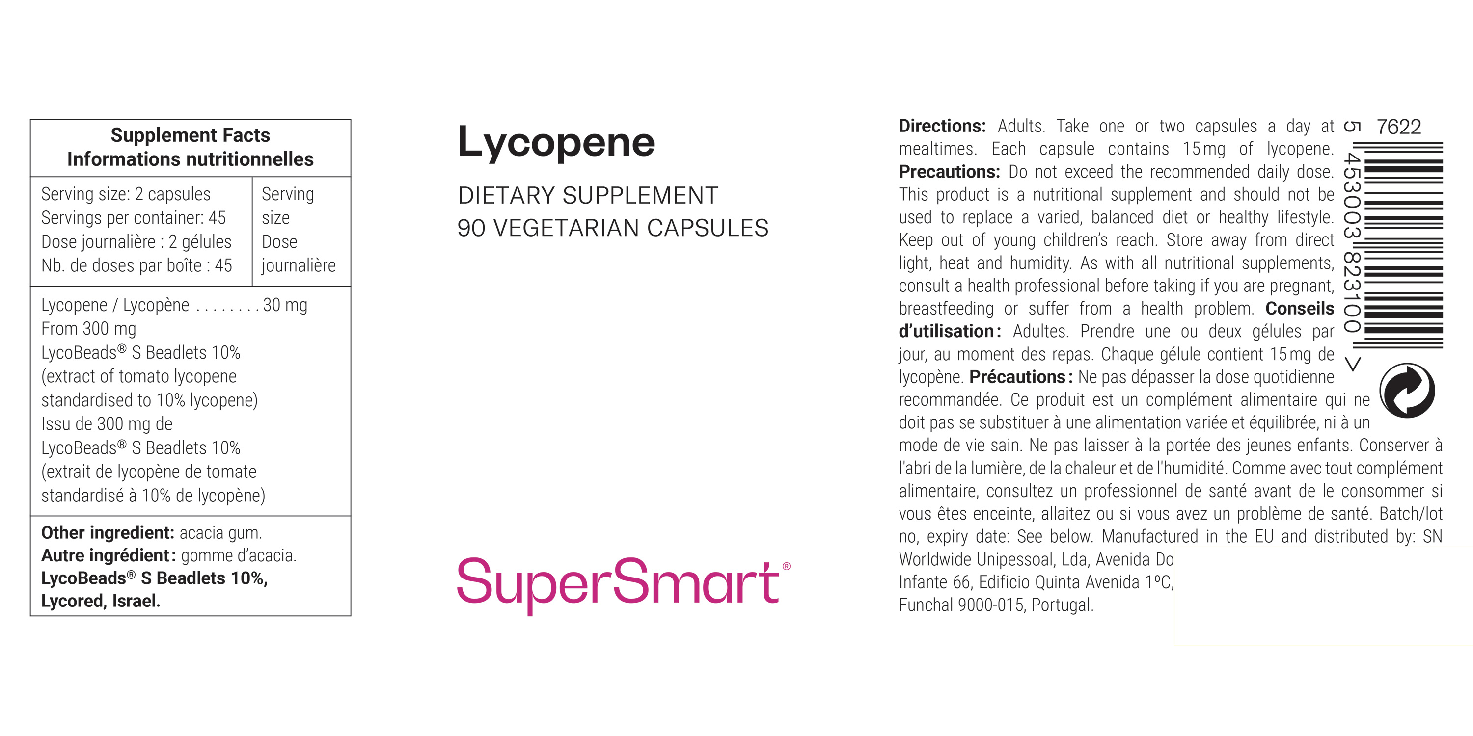 Buy Lycopene, 90 Caps: Natural Tomato Extract - Benefits