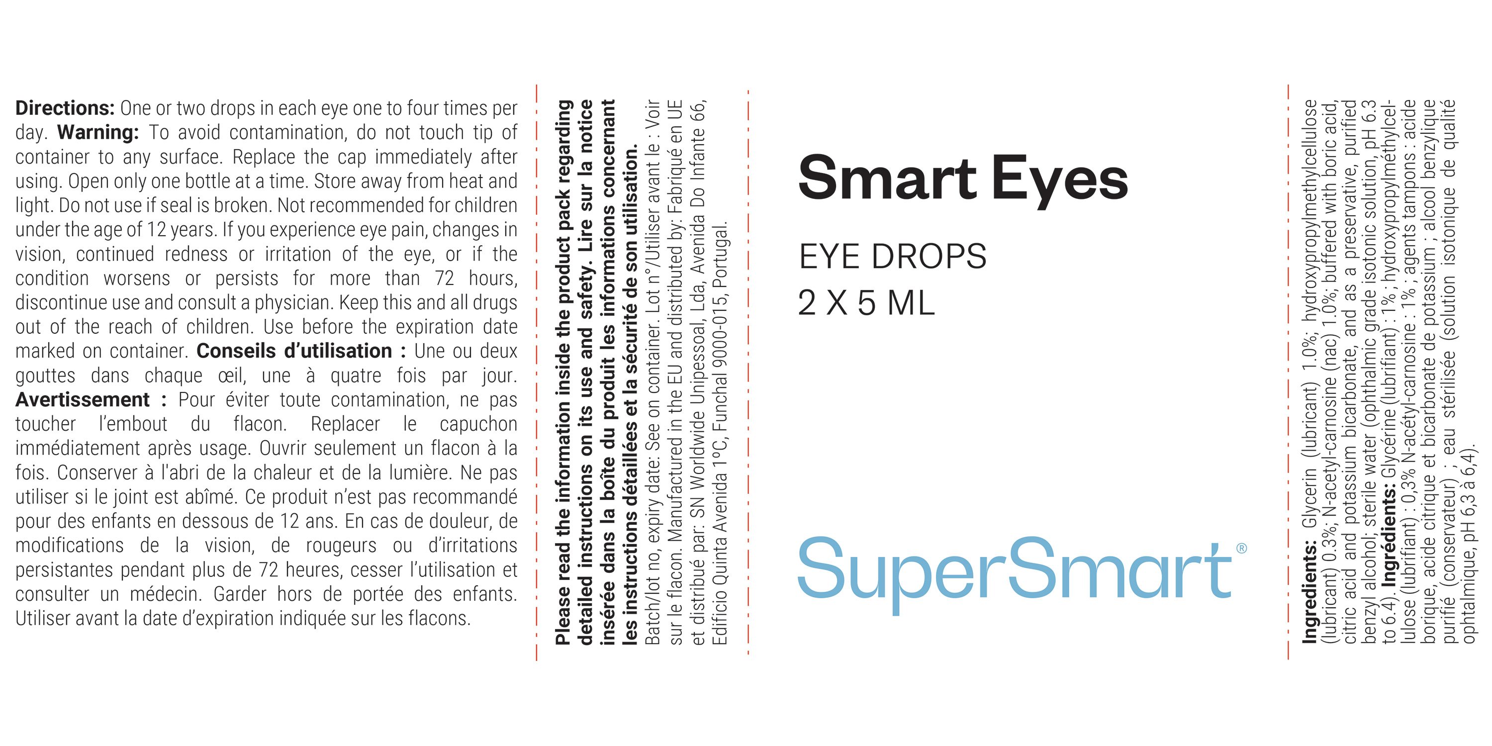 Comprar Smart Eyes™, Gotas para Olhos Secos - Benefícios