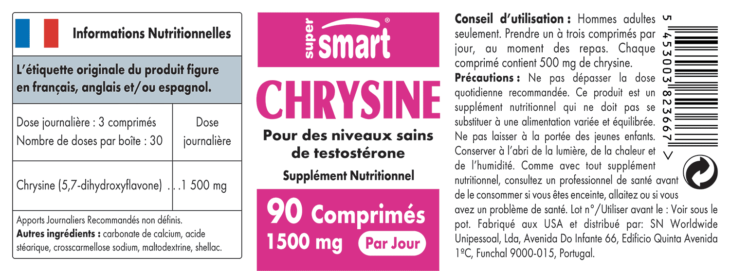 Chrysine | Extraite Naturellement de la Passiflore - Bienfaits