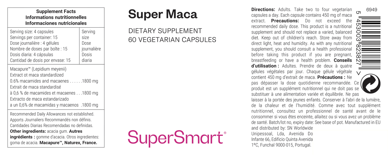 Super Maca - Natural Maca Extract to Stimulate Sexual Function