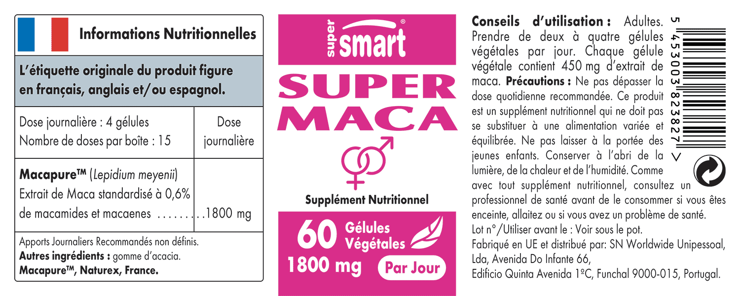 Super Maca | Extrait Naturel de Maca - Bienfaits