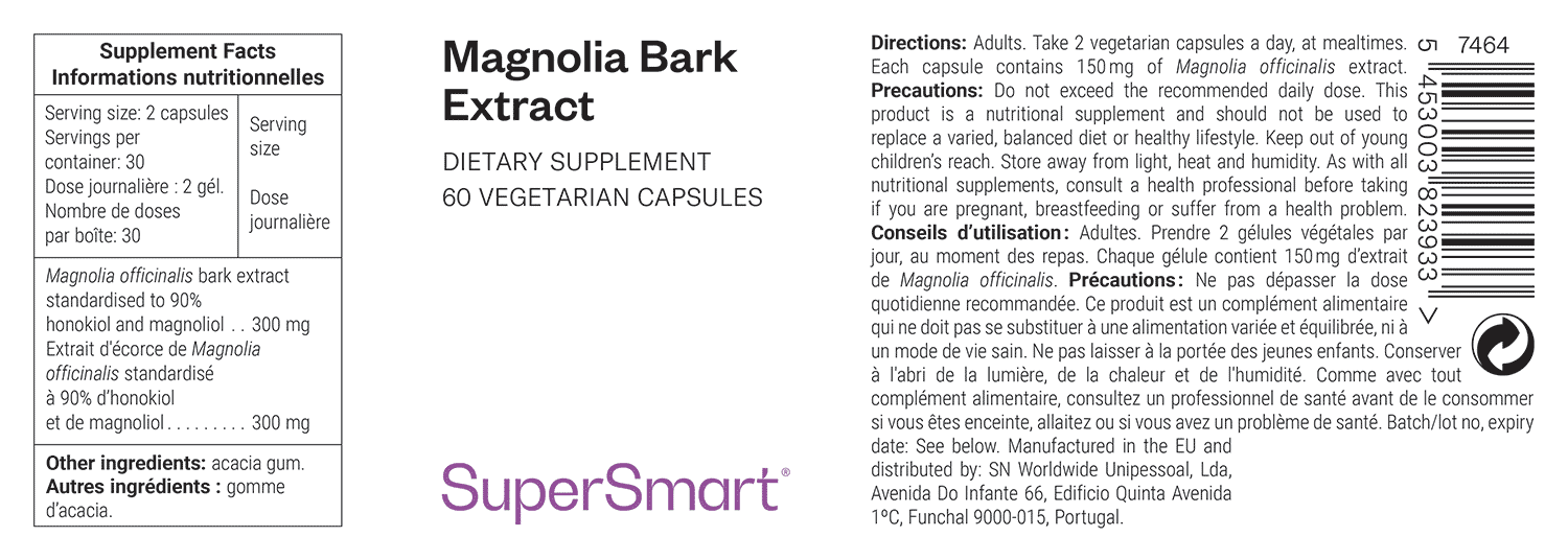 Magnolia Bark Extract | Extracto de Magnolia Officinalis