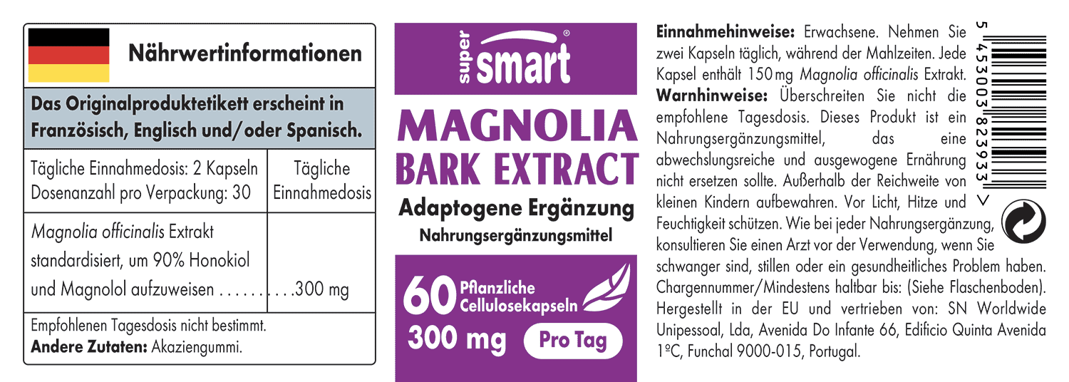 Magnolia Bark Extract | Extrakt aus Magnolia Officinalis