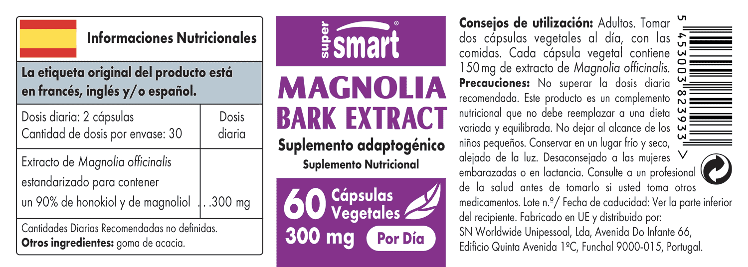 Magnolia Bark Extract | Extracto de Magnolia Officinalis