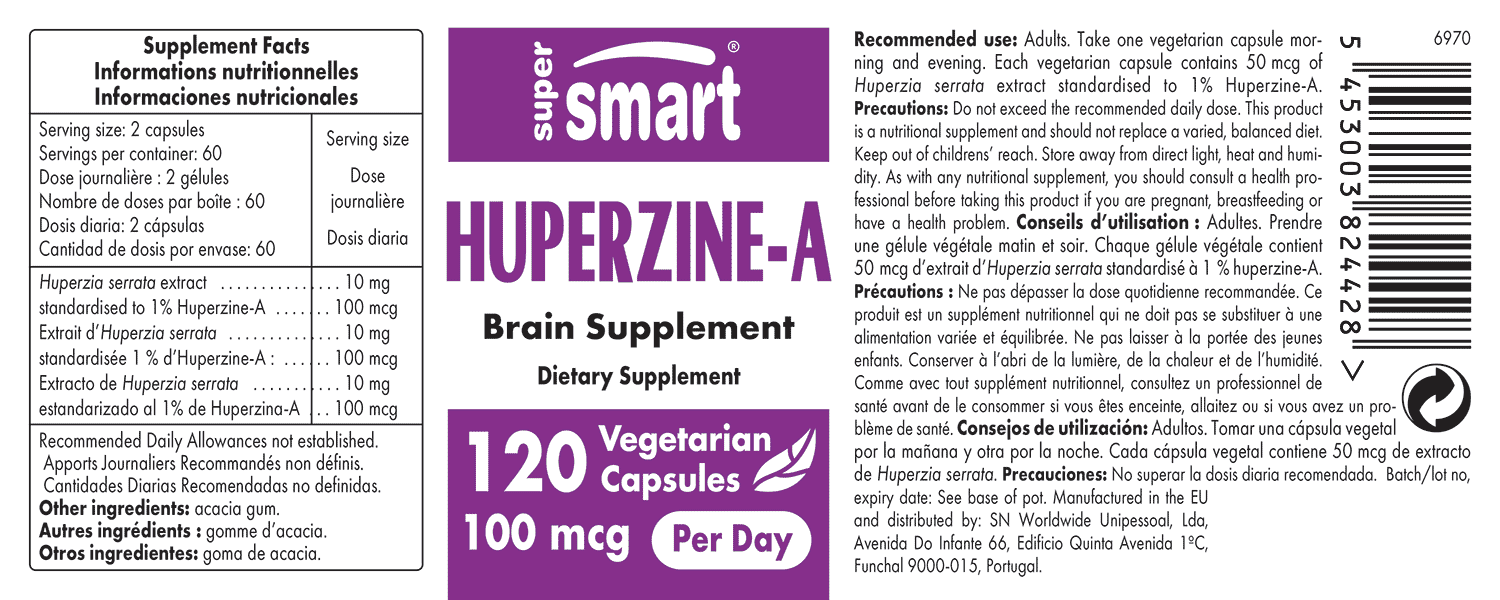 Huperzine-A – Natural Extract to Help Cognitive Performance