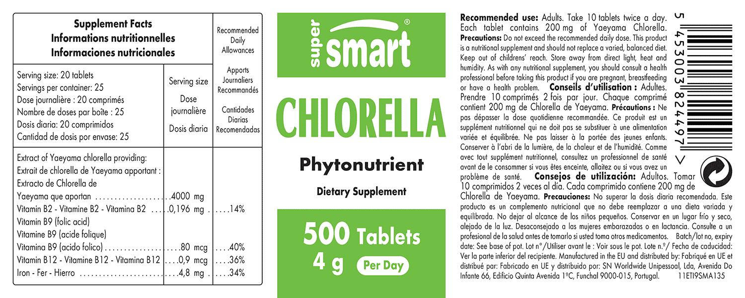 Chlorella - Natural Extract with Detoxifying Properties