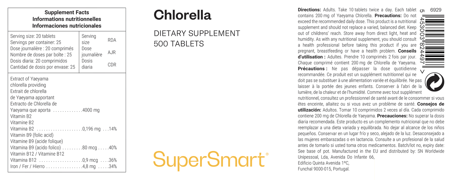 Chlorella - Natural Extract with Detoxifying Properties