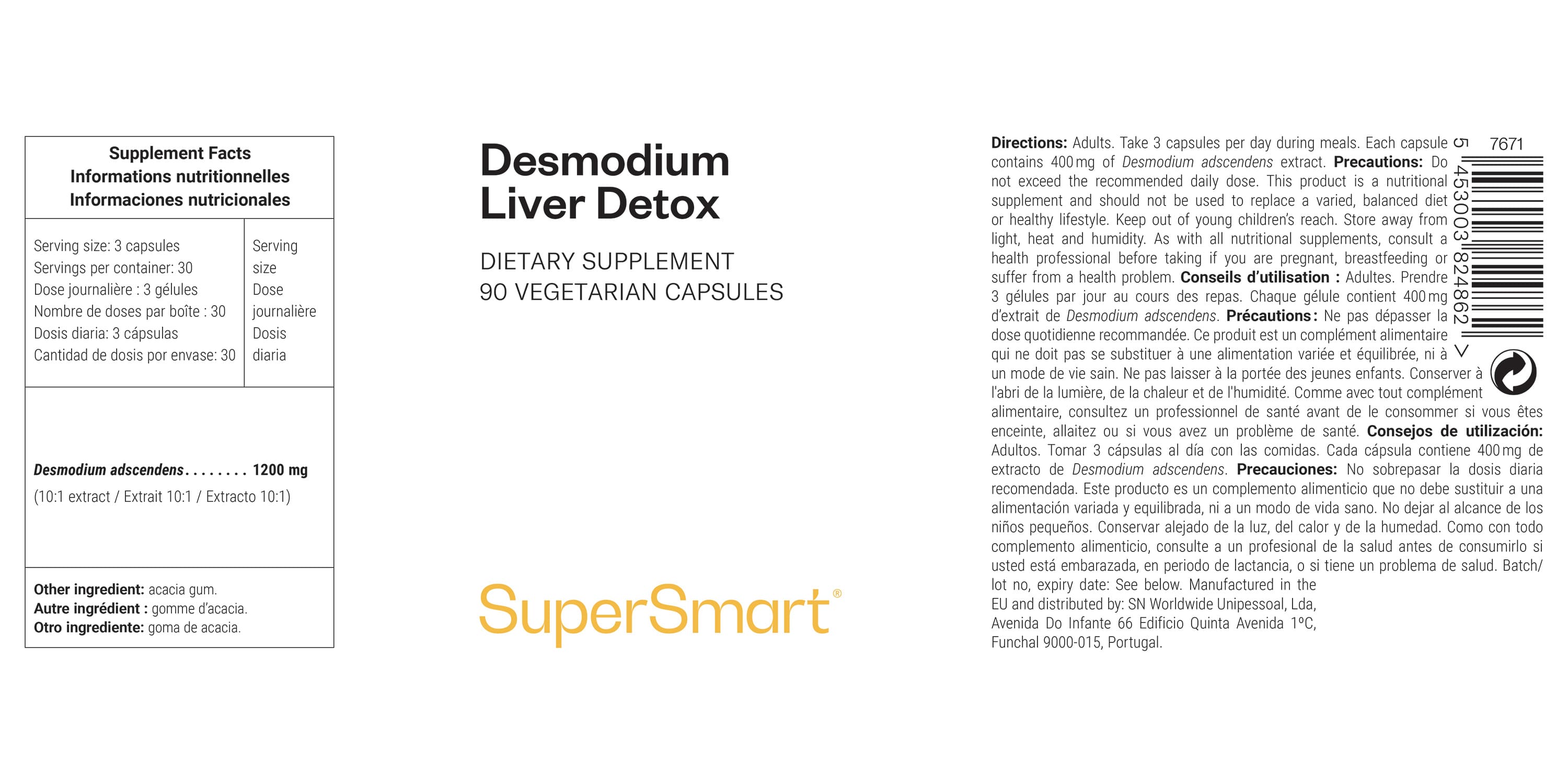 Desmodium Liver Detox | Supplement for the Liver | Benefits, Reviews