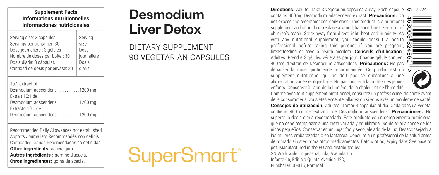 Desmodium Liver Detox | Supplement for the Liver | Benefits, Reviews