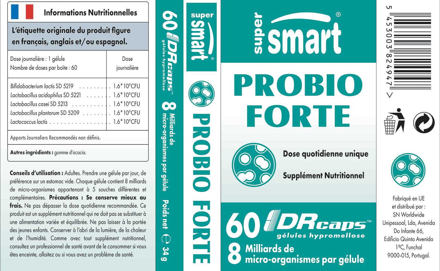 Probio Forte | Complément Probiotique de Référence