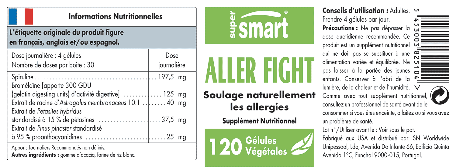 Aller Fight : Complément Alimentaire Contre l'Allergie - Avis
