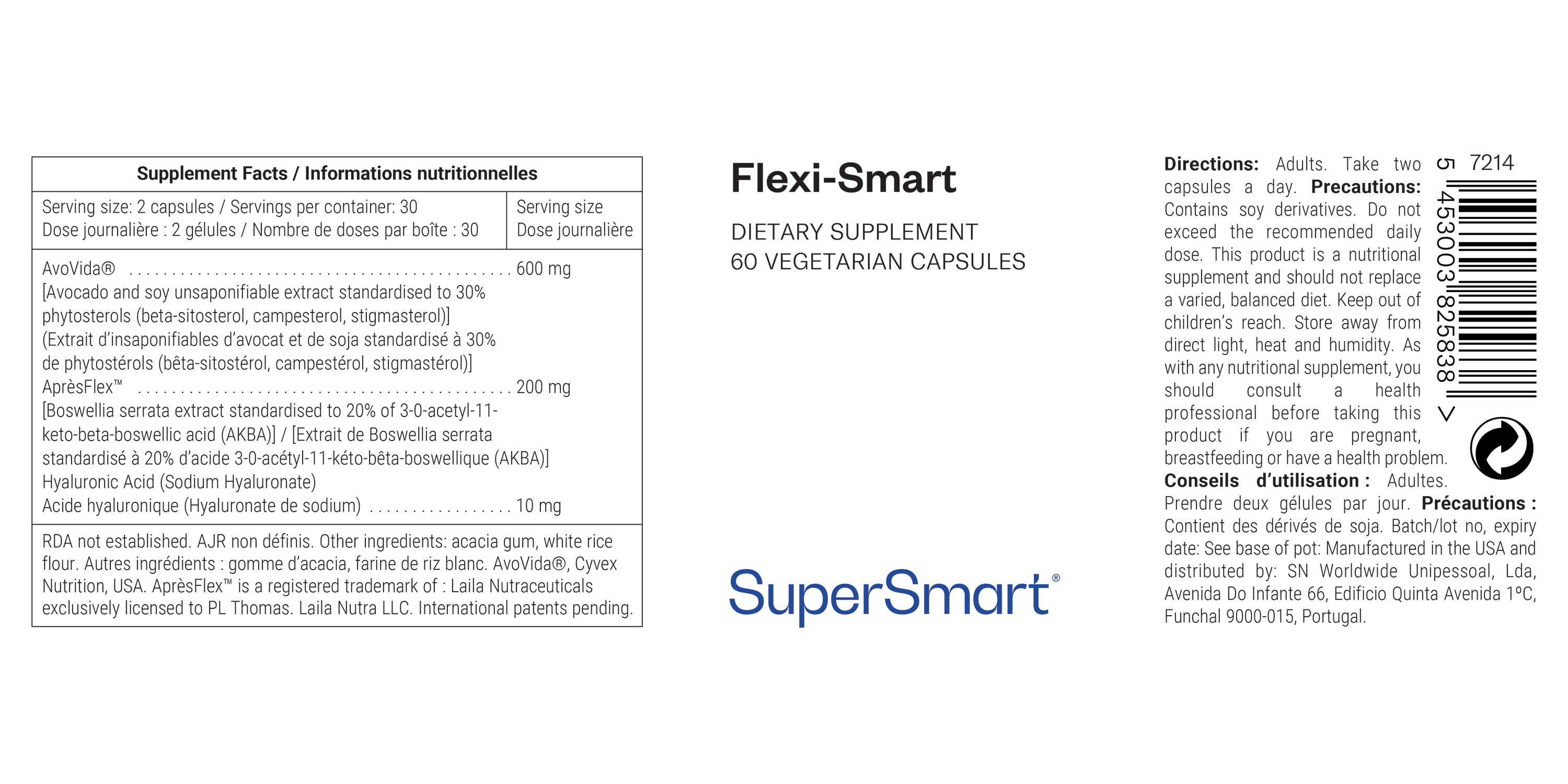 Flexi-Smart - Optimised Formula to Improve Joint Pain & Mobility