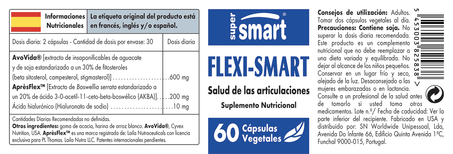 Flexi-Smart: Complemento Natural - Dolores articulares