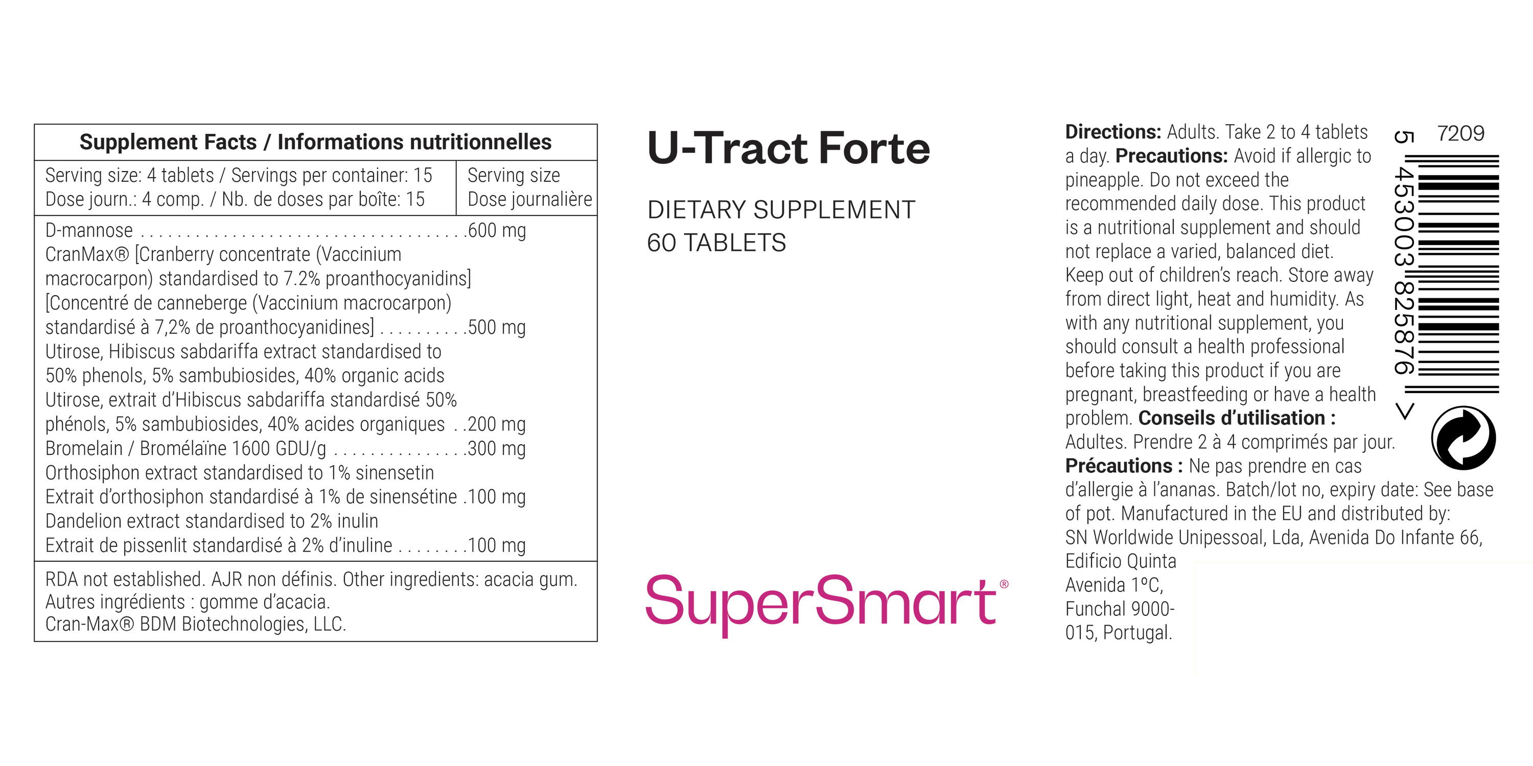 U-Tract Forte - Natural Formula to Improve Urinary Health