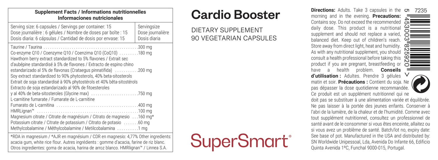 Cardio Booster - Optimised Formula to Boost Cardiovascular Health