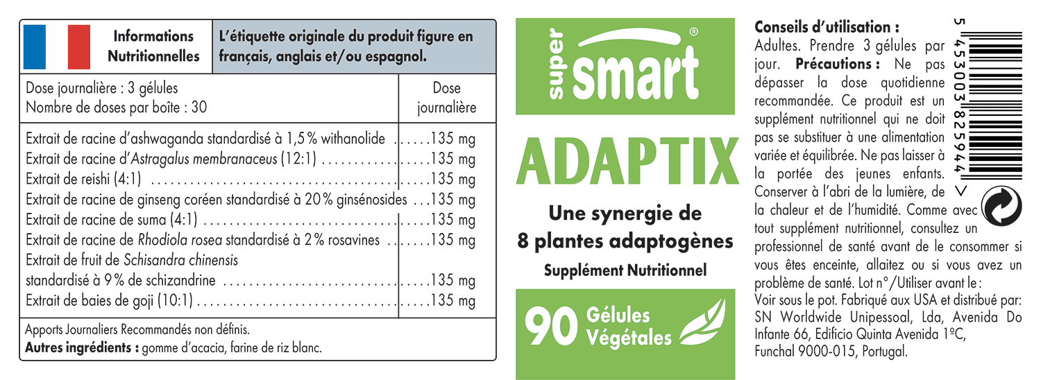 Adaptix | Complément Naturel Immunostimulant