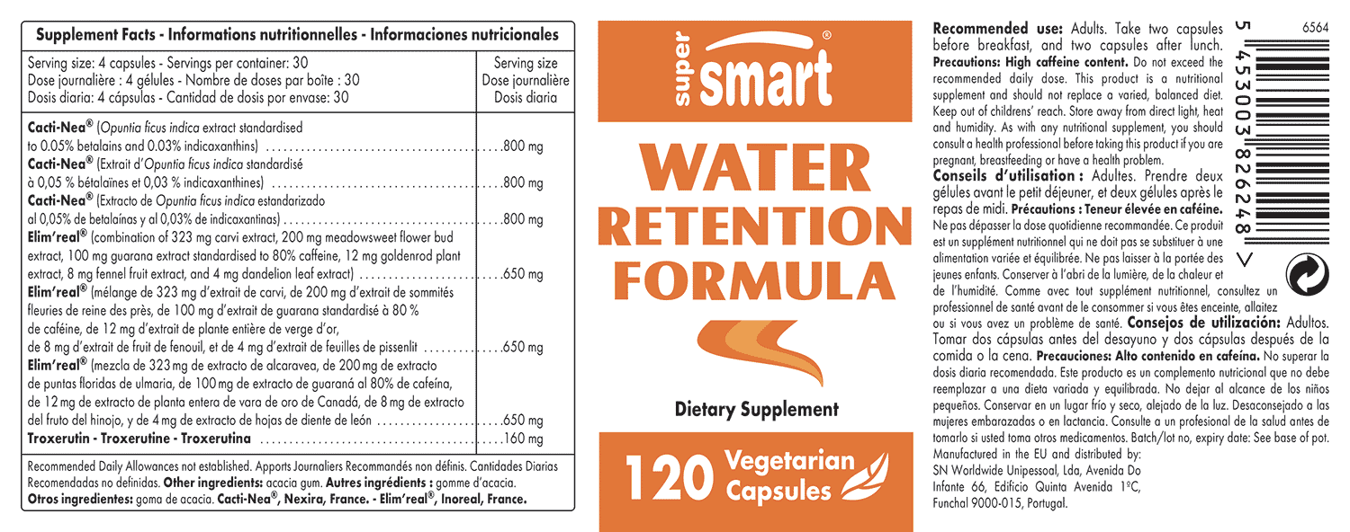 Complemento Water Retention Formula - Retención de Líquidos