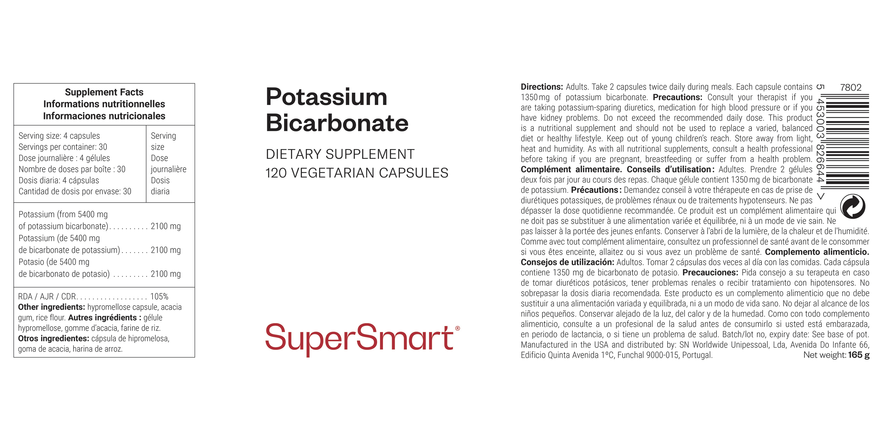 Bicarbonate de Potassium | Complément Alimentaire | Bienfaits & Posologie