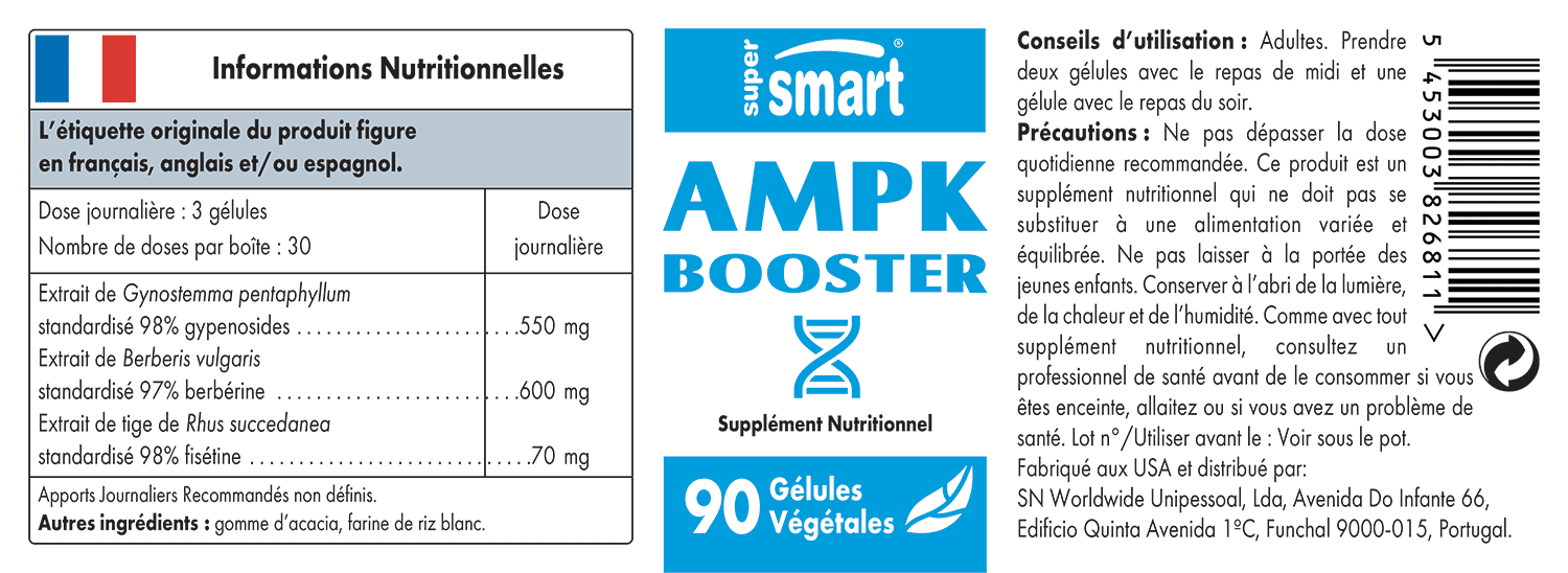 AMPK Booster | Formulé pour réactiver l’AMPK cellulaire