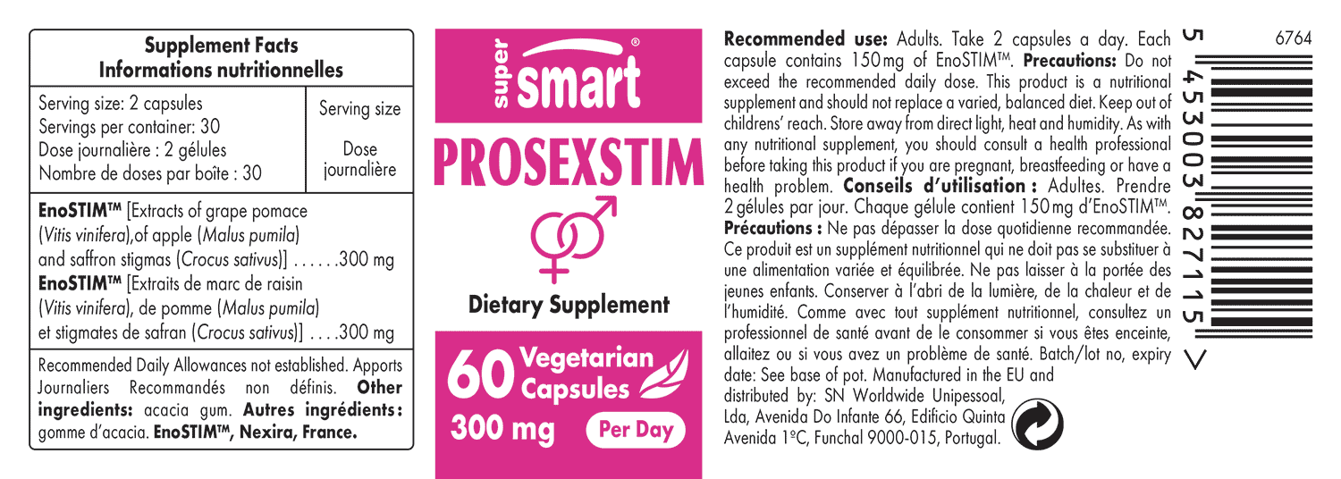 Prosexstim | Complément Alimentaire pour la Fonction Erectile (EnoSTIM)