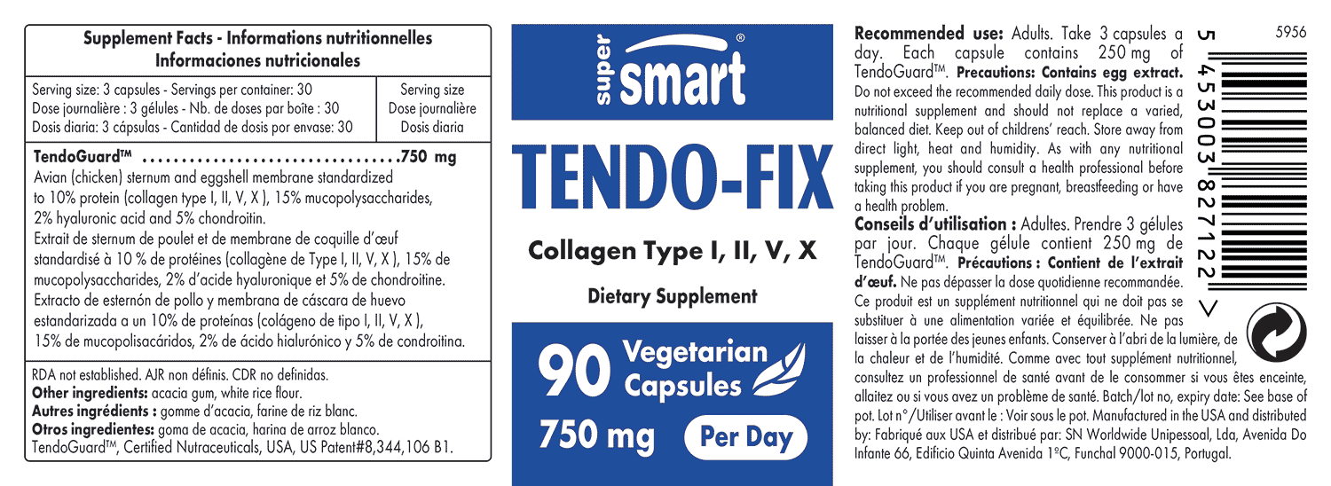 Tendo-Fix : Complemento Alimenticio para los Tendones