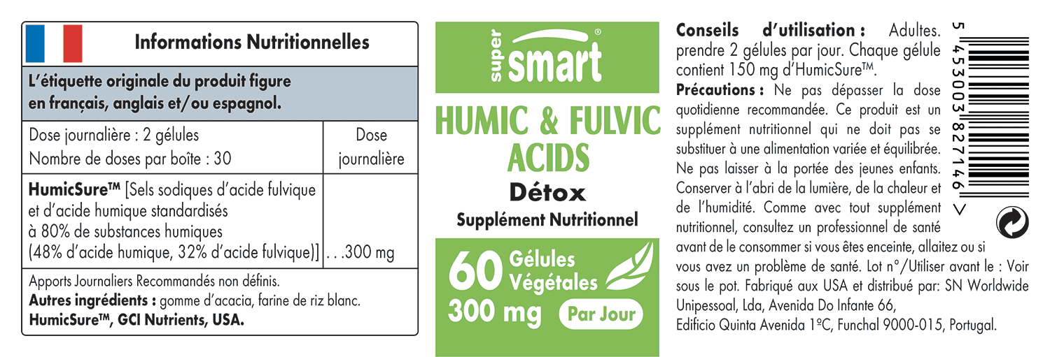 Acide Fulvique et Humique | Complément Naturel de Substances Humiques