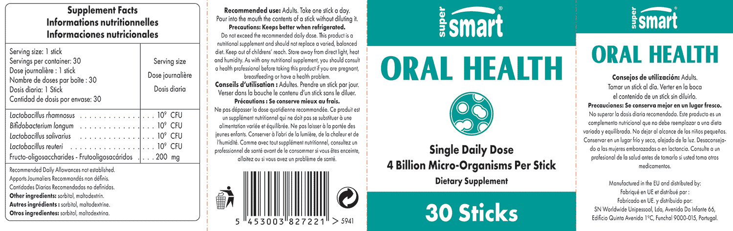 Oral Health - Probiotic Sticks to Improve Oral Well-Being
