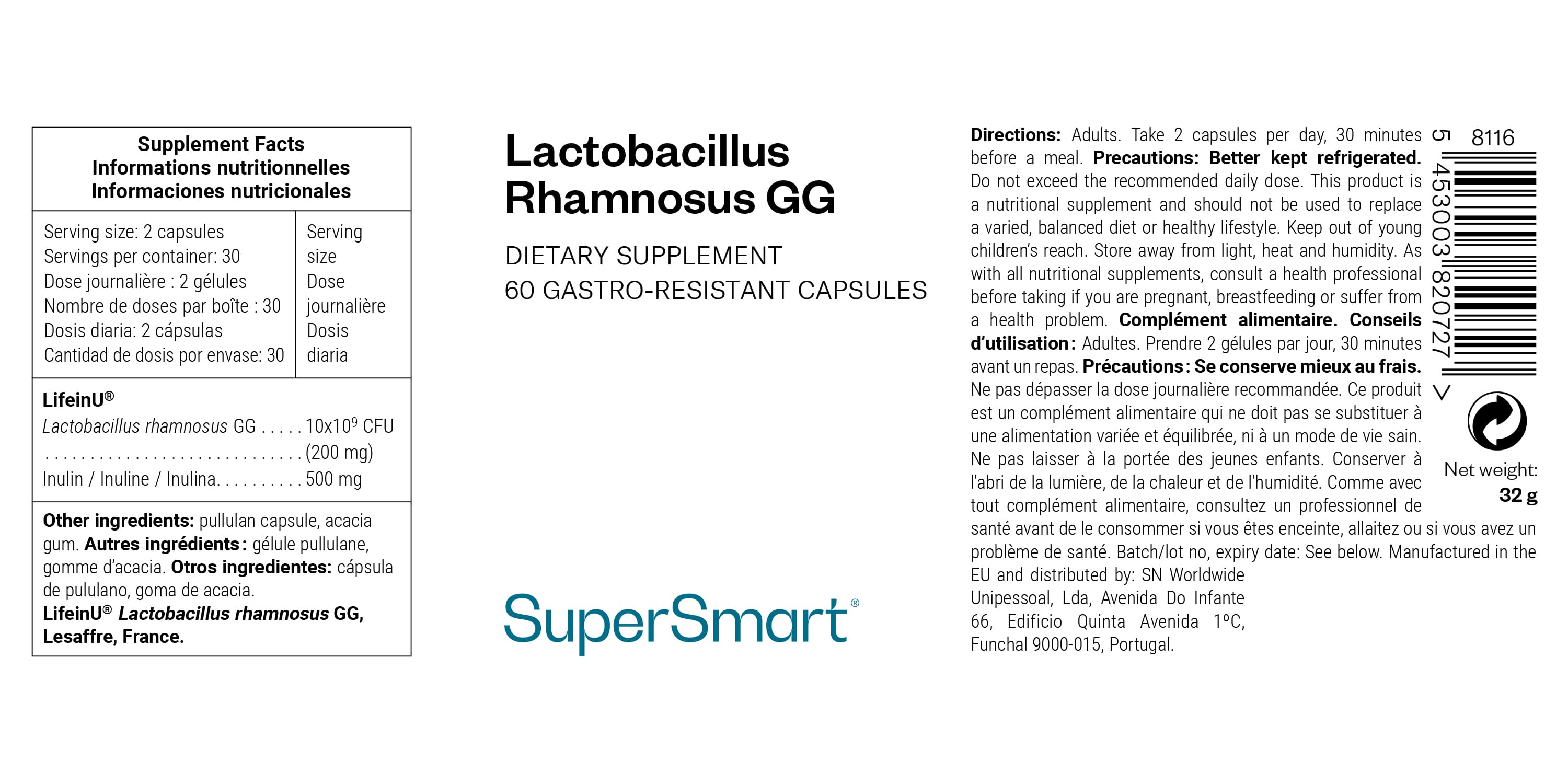 Lactobacillus Rhamnosus GG: Complemento Natural, Probióticos
