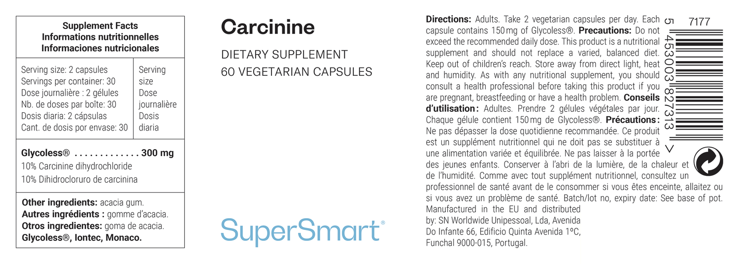 Carcinine | Forme de Carcinine Ultra-Stable et Naturelle