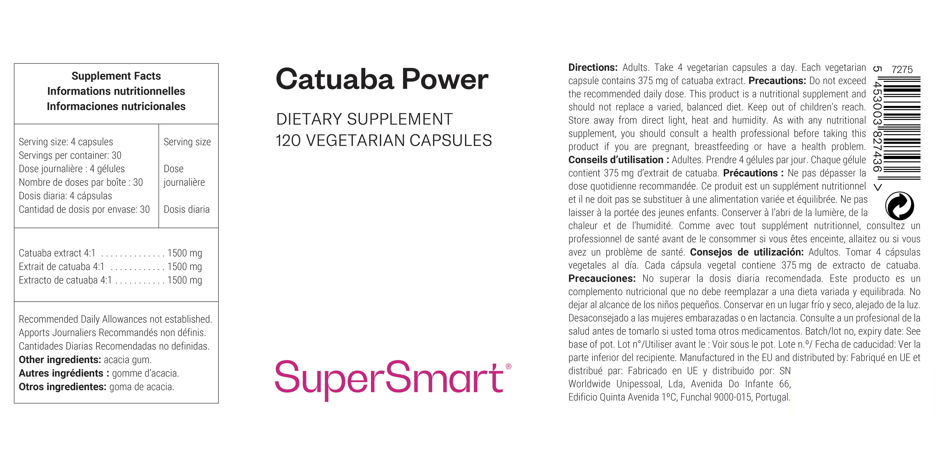 Catuaba Power - Natural Aphrodisiac to Relax & Stimulate Libido