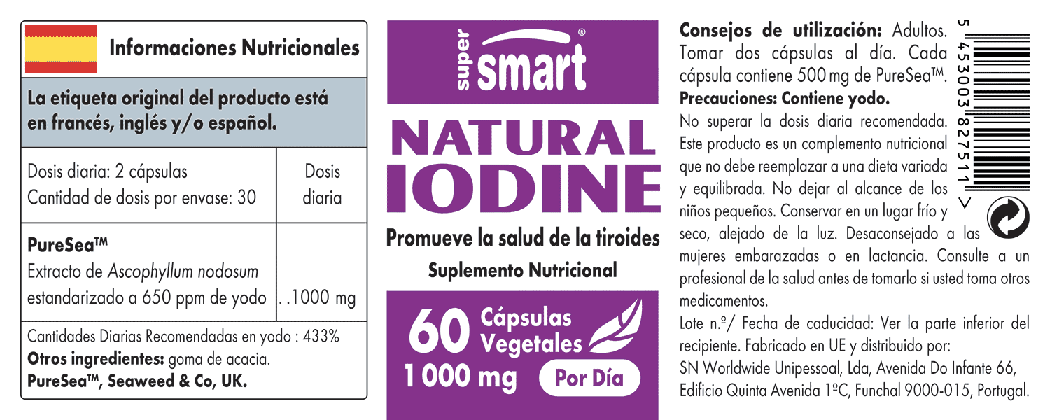 Natural Iodine: Complemento Natural de Yodo