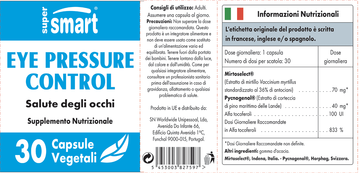 Eye Pressure Control | La Formula Naturale per la Salute Vascolare dell ...
