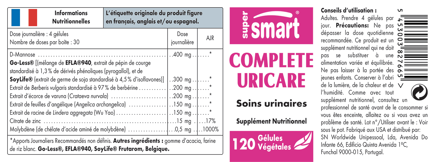 Complete Uricare | Complément alimentaire & Confort Urinaire