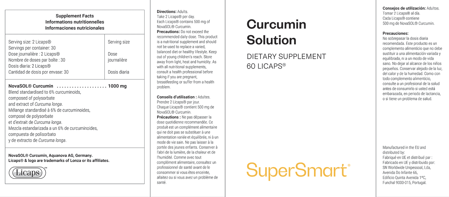 Curcumin Solution - Natural Blend with Anti-Inflammatory Power