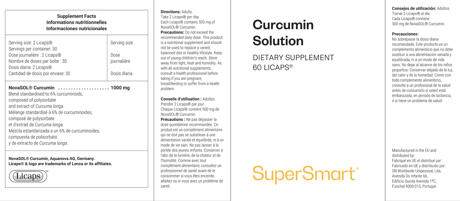 Curcumin Solution - Natural Blend with Anti-Inflammatory Power