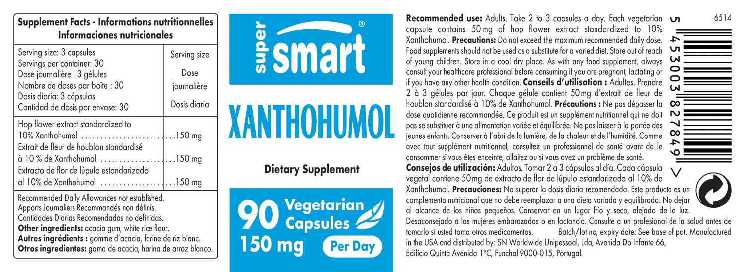 Xanthohumol - Powerful Antioxidant with Anti-Ageing Properties
