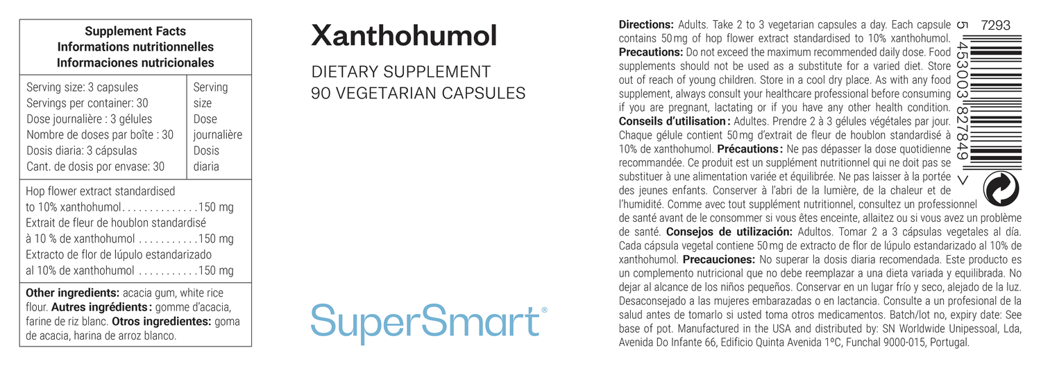 Xanthohumol - Powerful Antioxidant with Anti-Ageing Properties