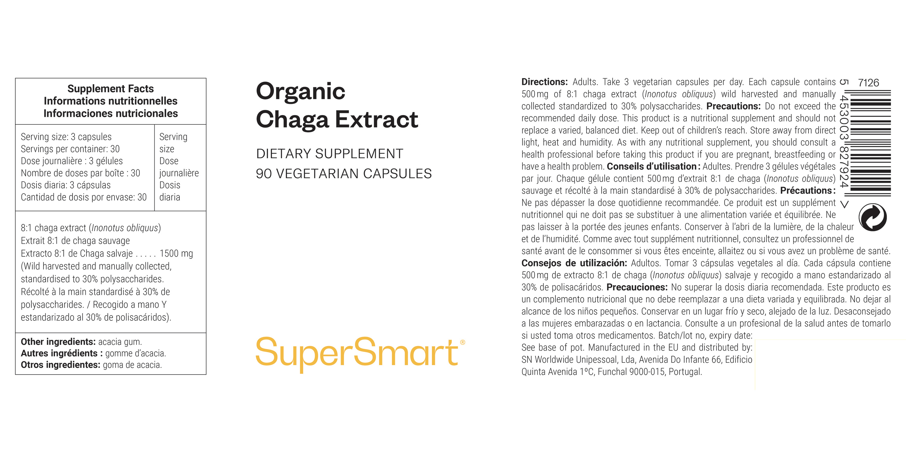 Extrait de Chaga : l'Ingrédient Secret des Peuples Sibériens