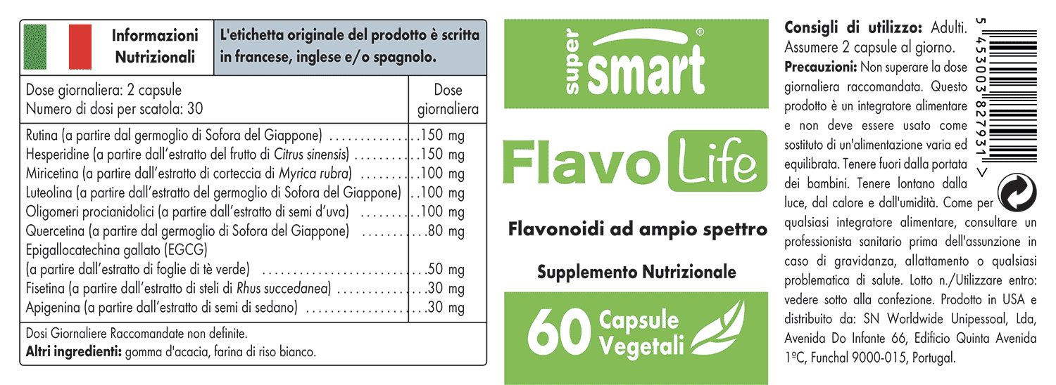 FlavoLife | Integratore di flavonoidi ultra completo