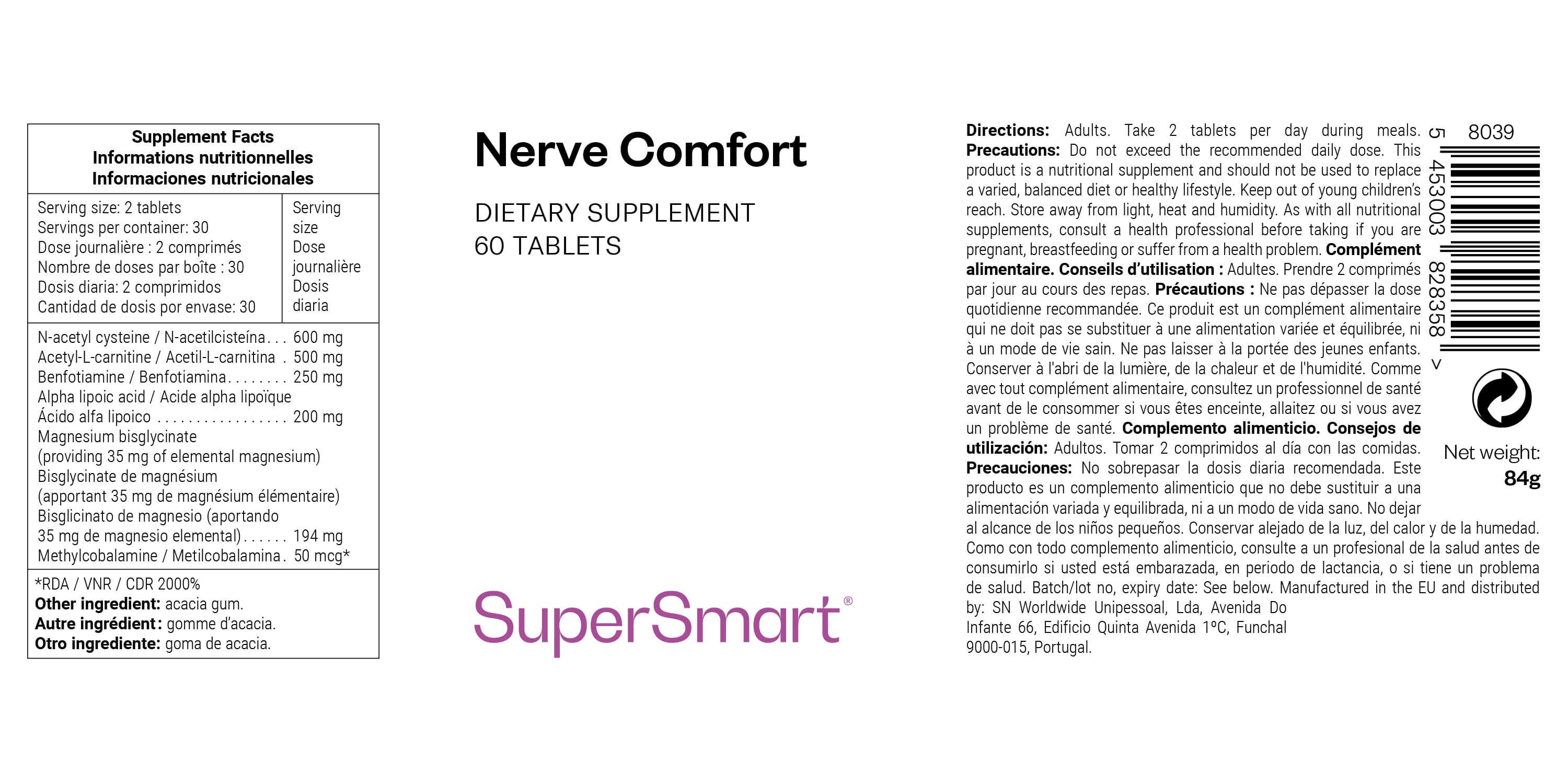 Nerve Comfort | Natural Treatment for Neuropathic Pain